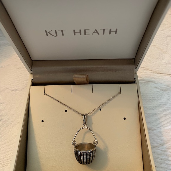 Kit Heath | Jewelry | Kit Heath Sterling Silver Basket Necklace Nib ...